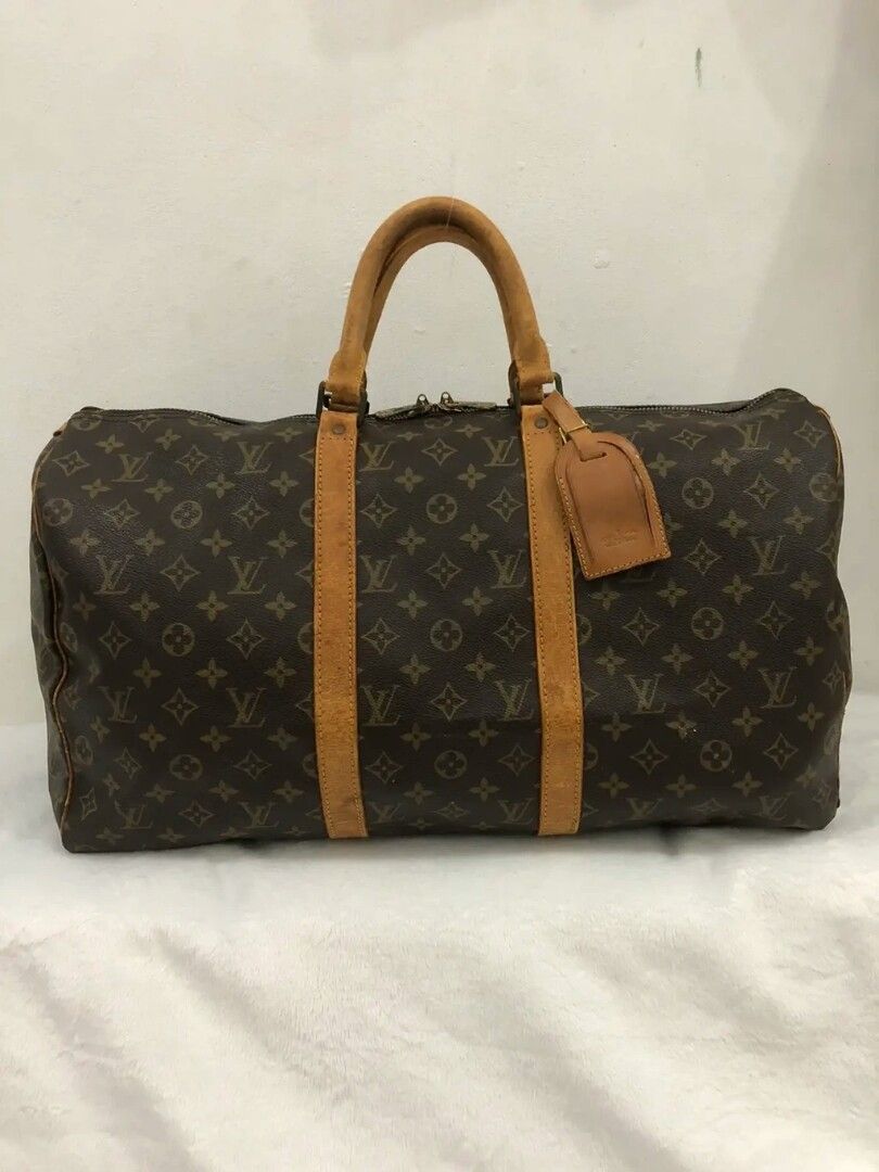 Auth. Vtg LV Keepall 50 cm, Men's Fashion, Bags, Briefcases on Carousell