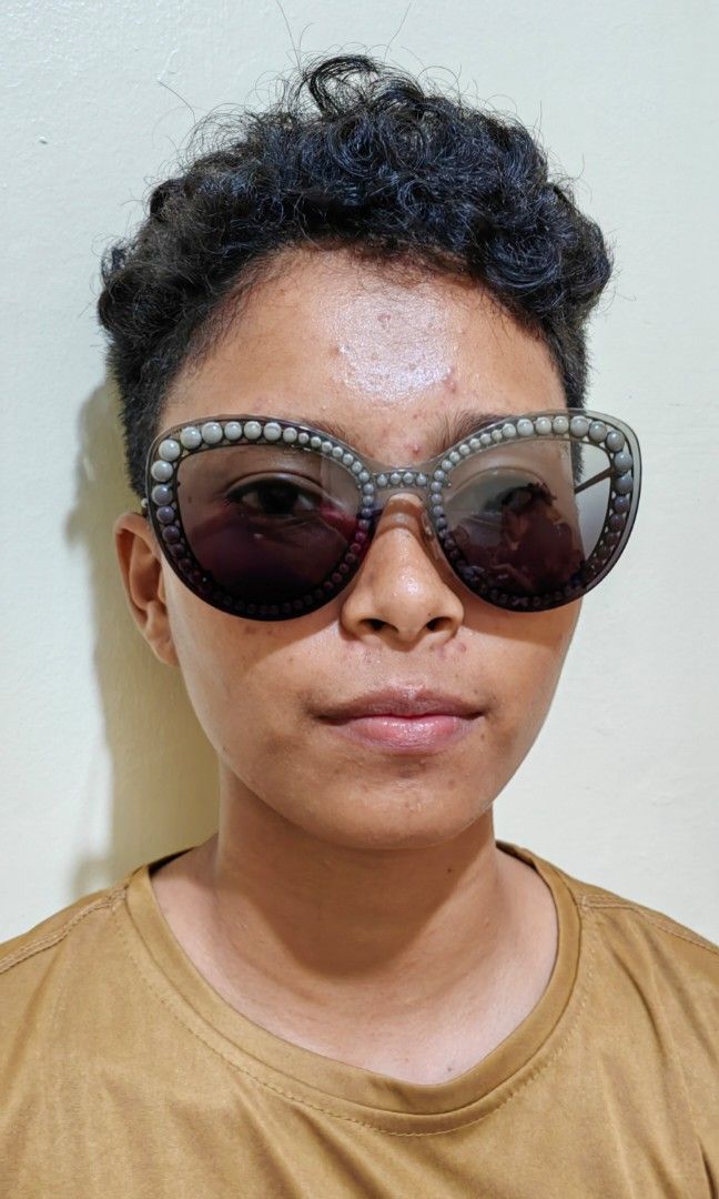 Authentic Channel Shades with deets of pearl, Women's Fashion, Watches ...