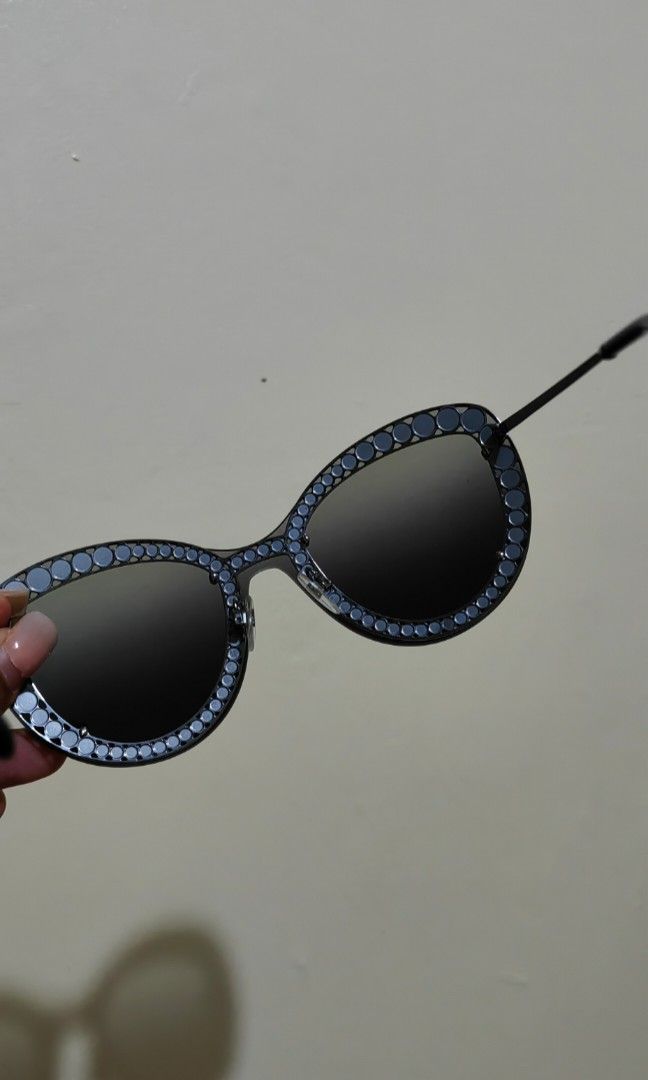 Authentic Channel Shades with deets of pearl, Women's Fashion, Watches ...
