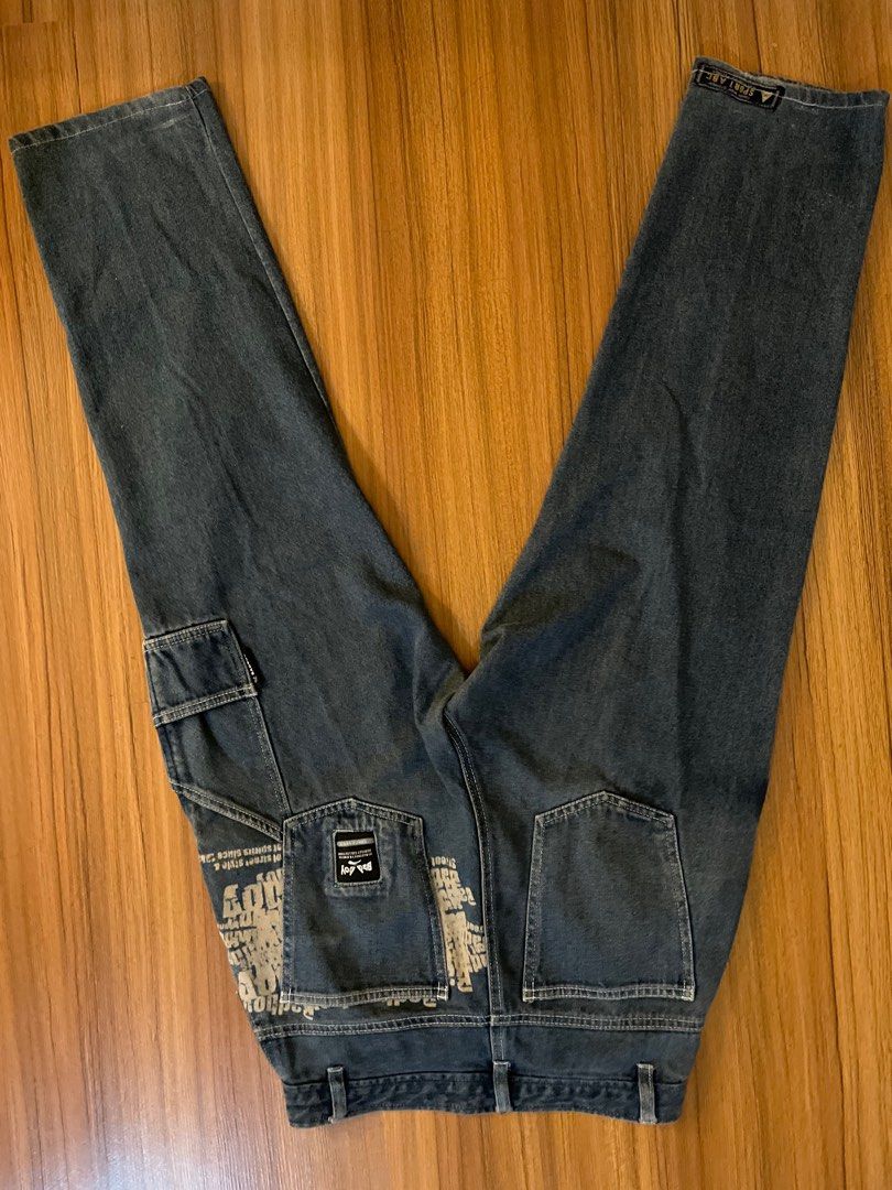 Bad boy Baggy Jeans, Men's Fashion, Bottoms, Jeans on Carousell