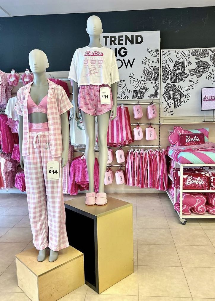 Barbie X Primark, Women's Fashion, Tops, Blouses on Carousell