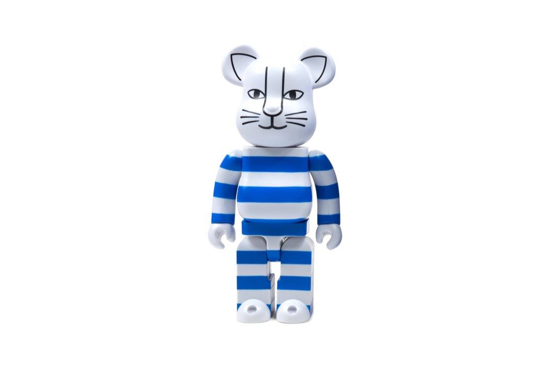 Bearbrick Lisa Larson Mikey (Blue) 400% + 100% & Mia 400%, Hobbies ...