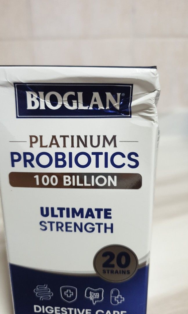 Bioglan Platinum Probiotics Ultimate Strength 100 Billion 30 Capsules ...