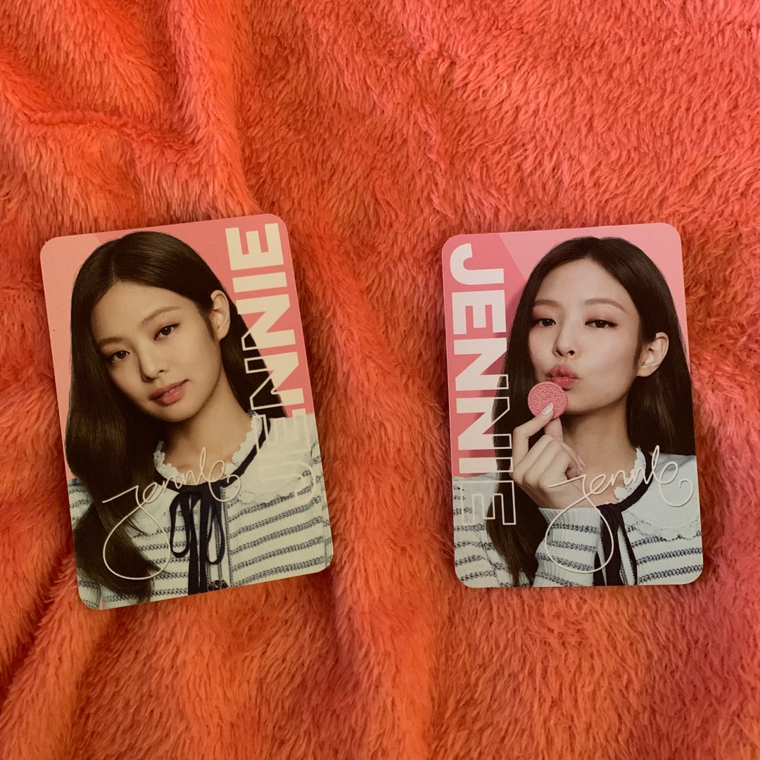BLACKPINK Jennie photocards and postcards on Carousell