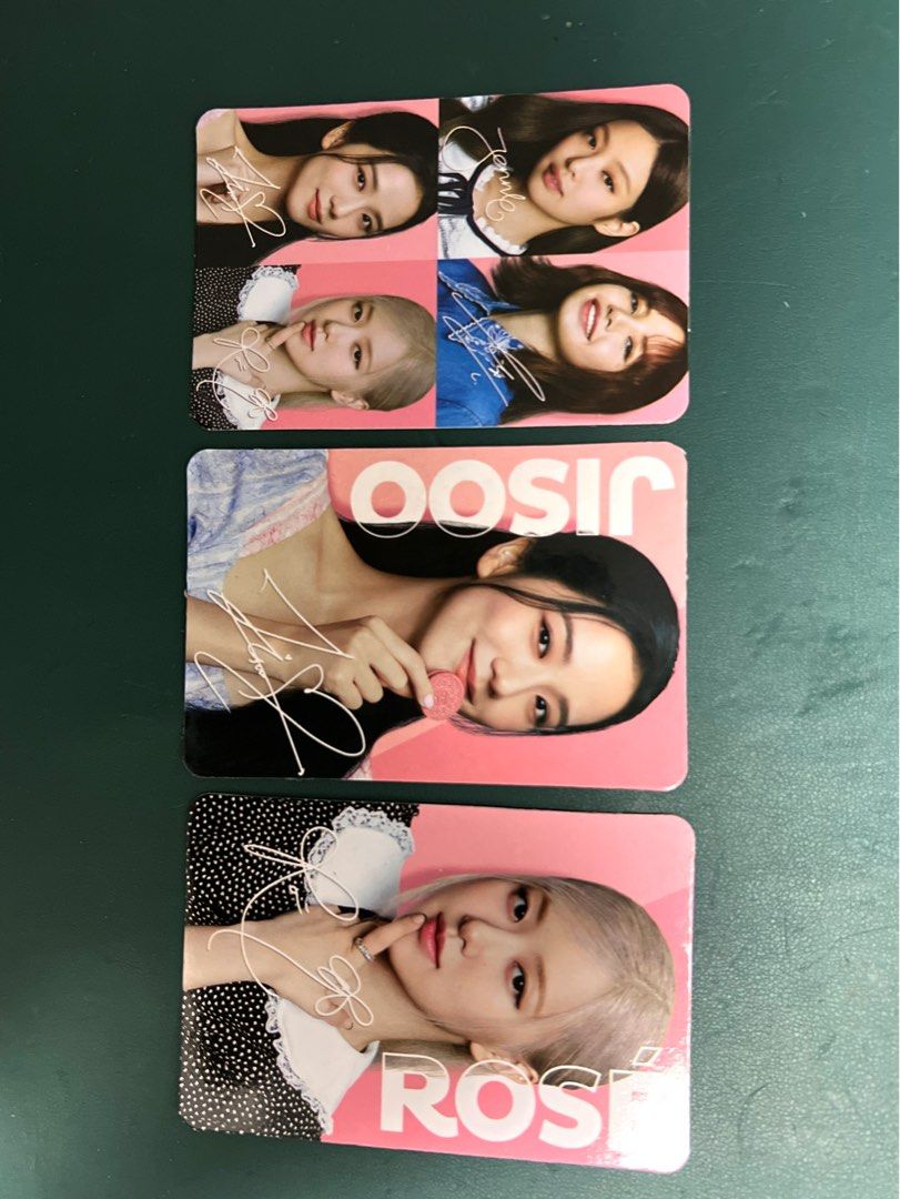 Blackpink Oreo cards, Hobbies & Toys, Memorabilia & Collectibles, K ...