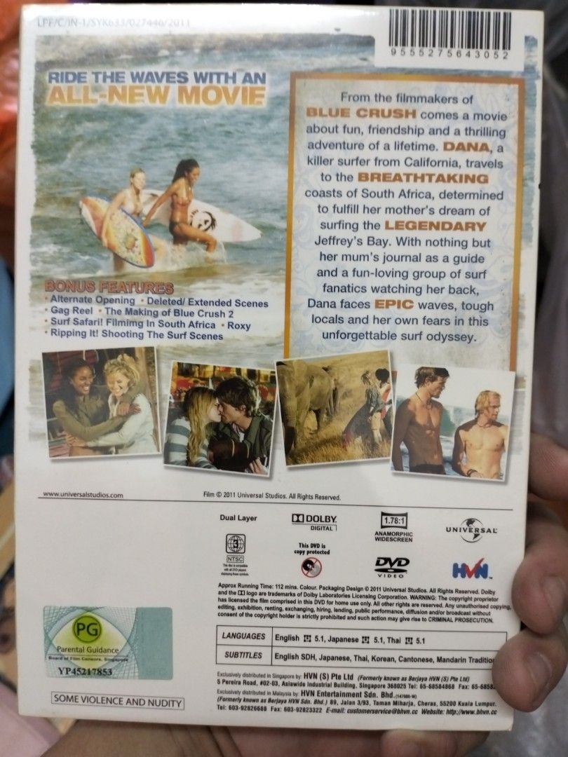 Blue Crush 2 DVD, Hobbies & Toys, Music & Media, CDs & DVDs on Carousell