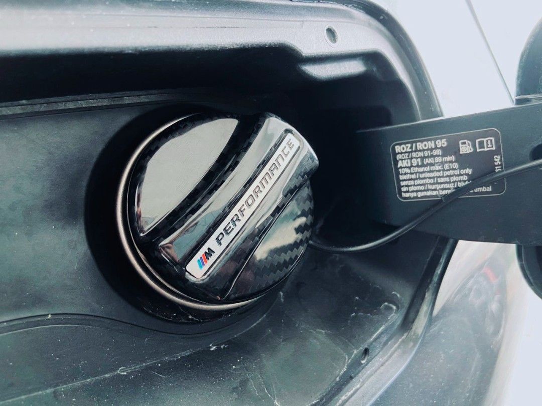 BMW M Performance Carbon Fuel Cap Cover Carbon Petrol Cap Cover F10 F20 ...