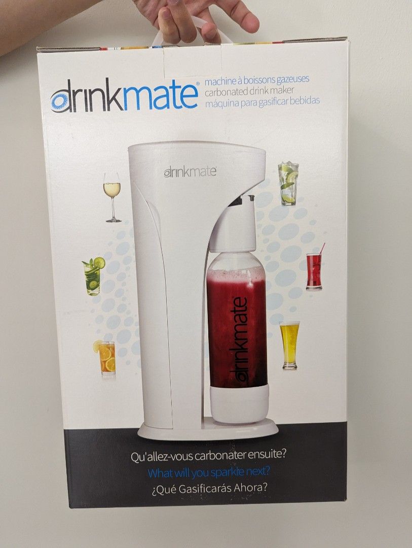BNIB Drinkmate carbonated drink maker, TV & Home Appliances, Kitchen Appliances, Other Kitchen ...