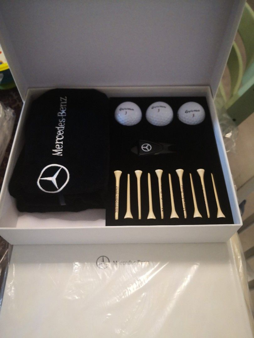 BNIB Mercedes Adidas Golf Gift Set, Sports Equipment, Sports & Games ...