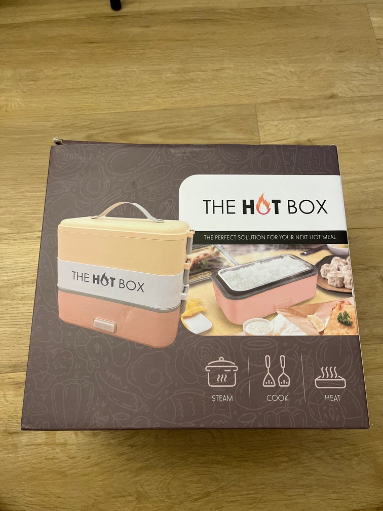 BNIB the hot box portable steamer, Furniture & Home Living, Kitchenware ...