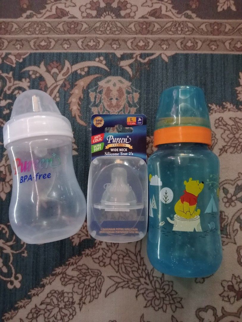 Botol susu, Babies & Kids, Nursing & Feeding, Breastfeeding & Bottle ...