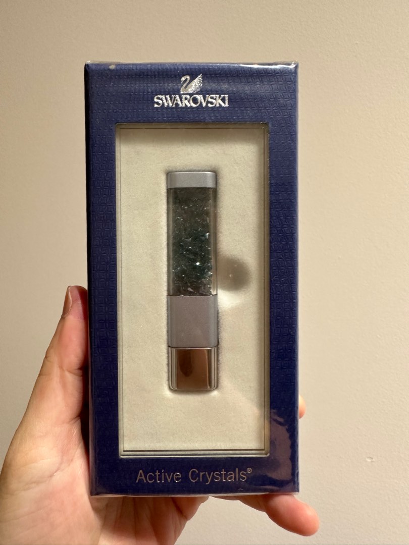 Brand new Swarovski Indian Sapphire Crystal USB memory drive 4GB ...