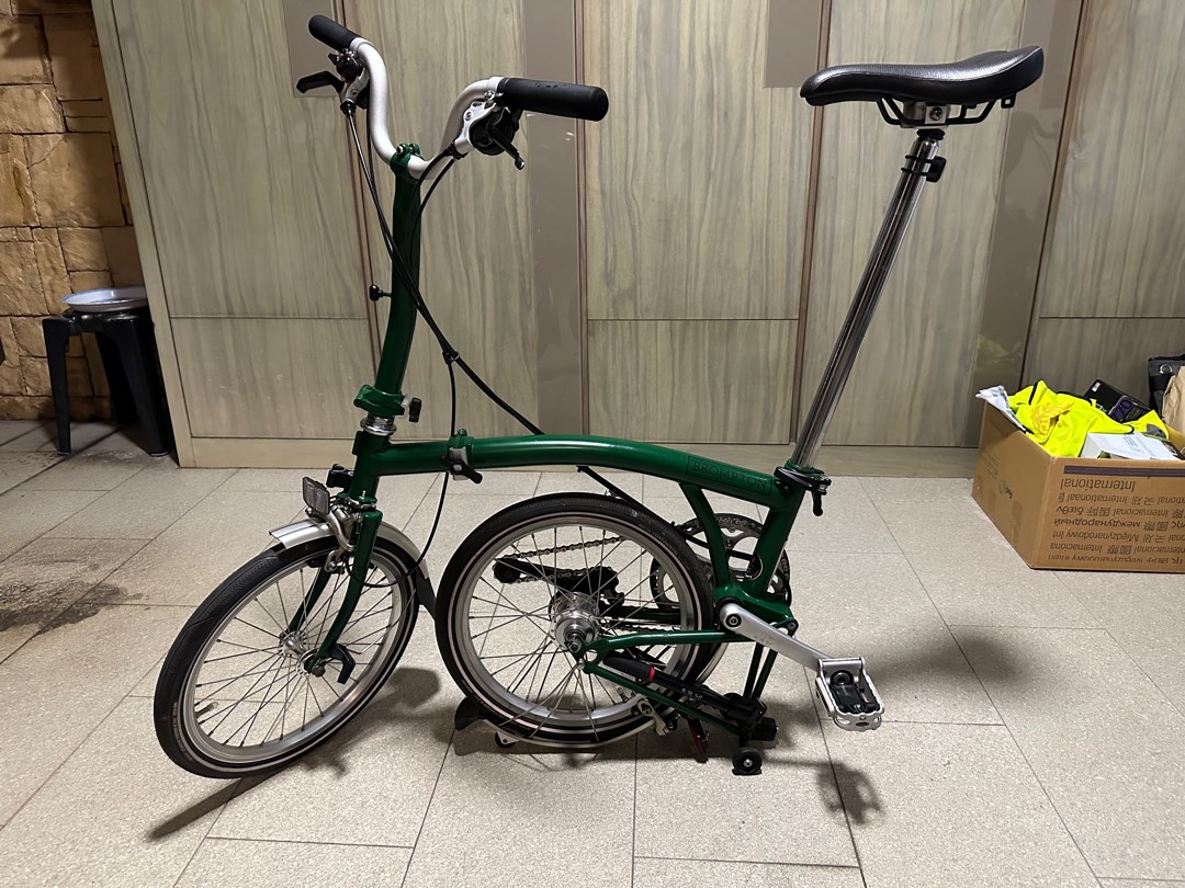 Brompton M6L racing green, Sports Equipment, Bicycles & Parts, Bicycles ...