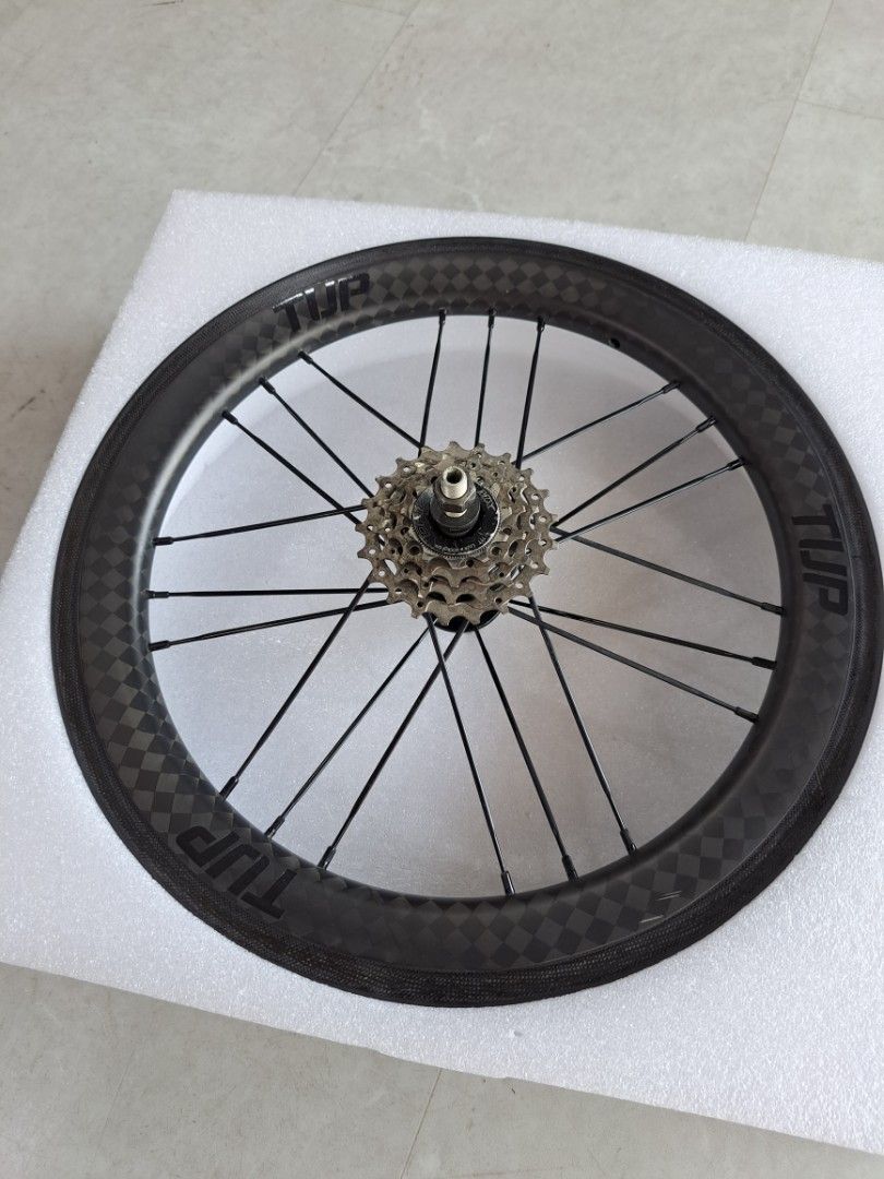 Brompton TUP series carbon rims, Sports Equipment, Bicycles & Parts ...