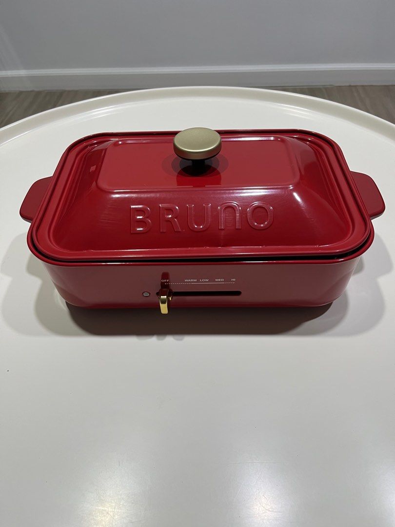 Bruno hotplate set (Red), TV & Home Appliances, Kitchen Appliances ...