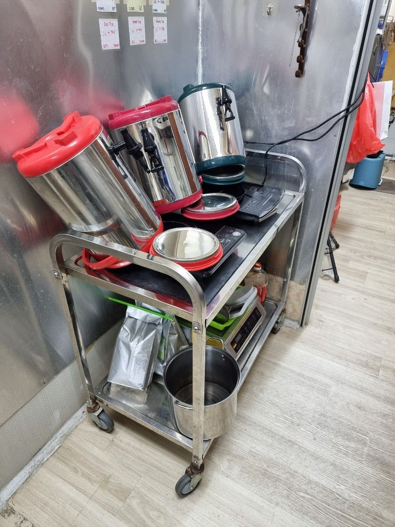 Bubble Tea drink dispenser containers, Furniture & Home Living ...