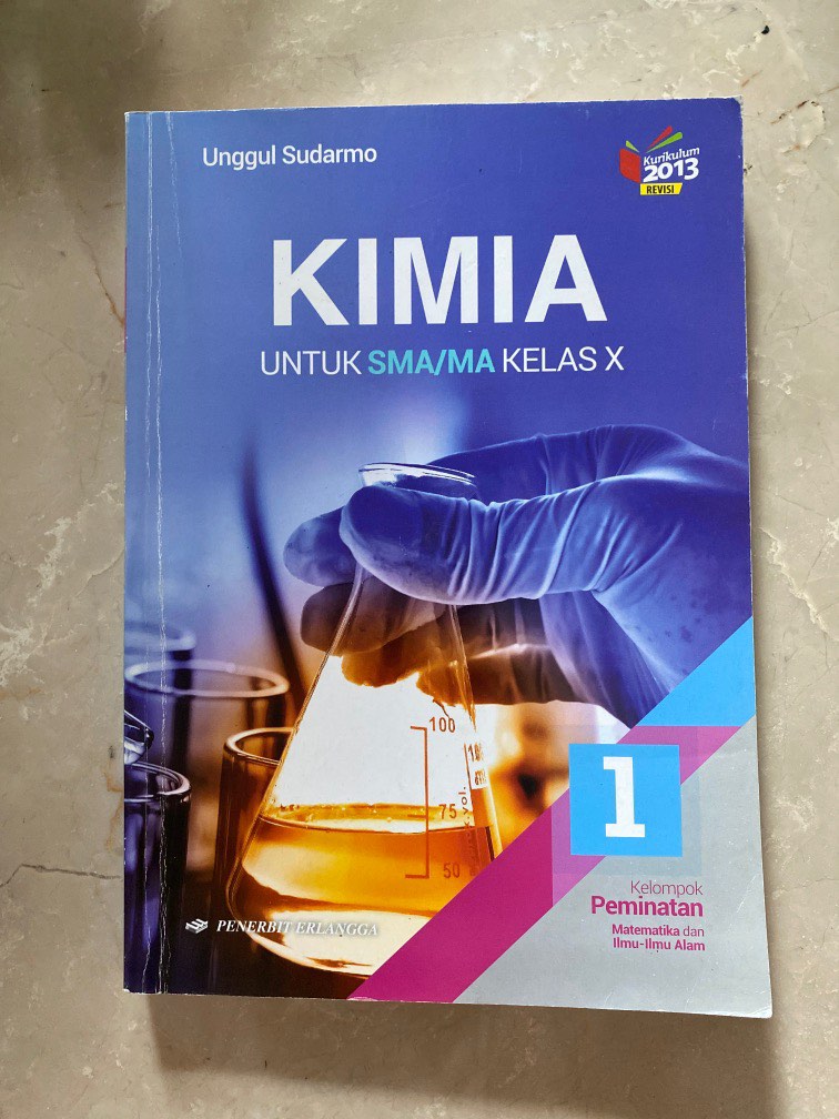 BUKU KIMIA SMA KELAS X, Buku & Alat Tulis, Buku Pelajaran di Carousell