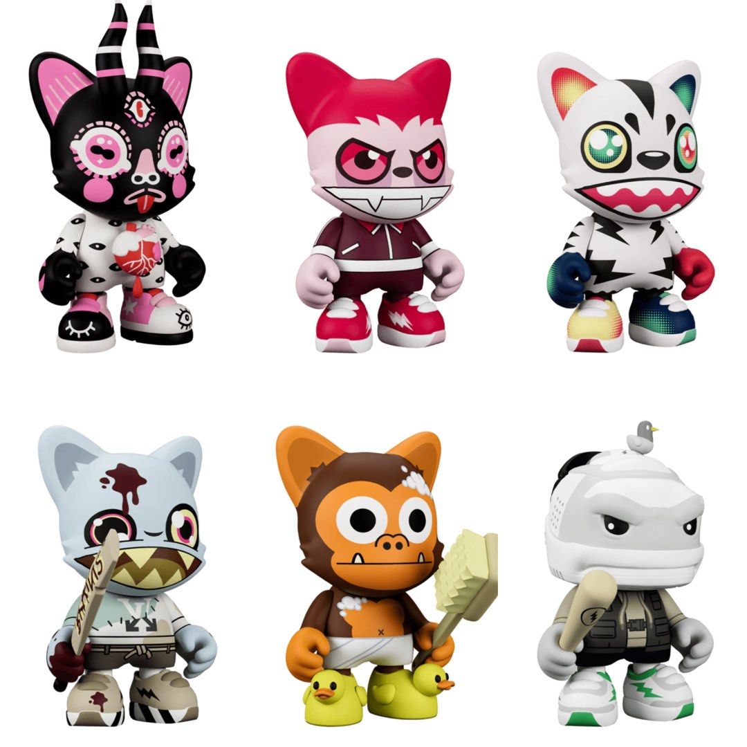 Bundle of 6 Janky Series 4 Superplastic, Hobbies & Toys, Toys & Games ...