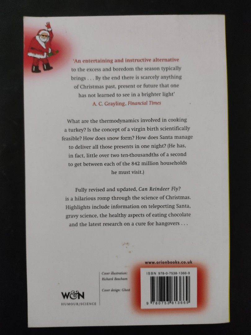 Can Reindeer Fly? The Science of Christmas by Highfield, Hobbies & Toys ...