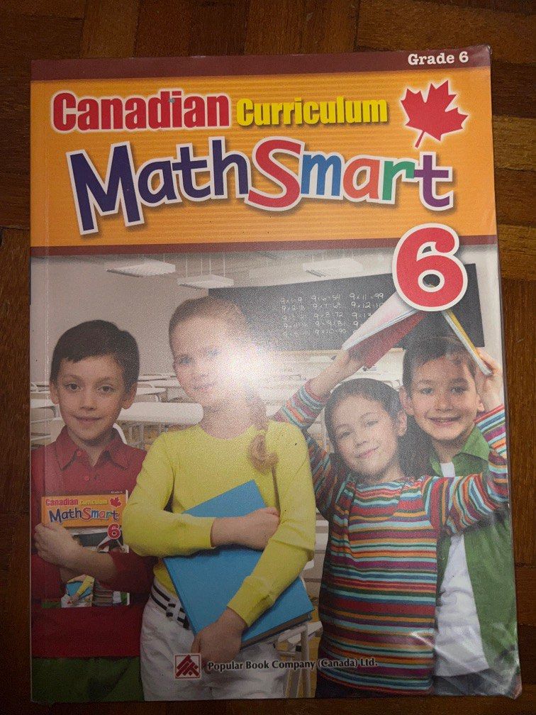 Canadian Curriculum MathSmart 6, Hobbies & Toys, Books & Magazines ...