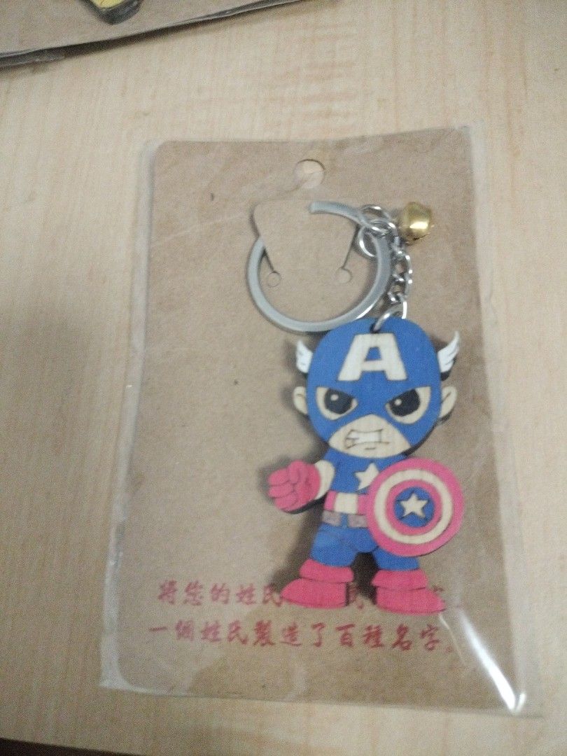 captain America keychain, Hobbies & Toys, Memorabilia & Collectibles ...