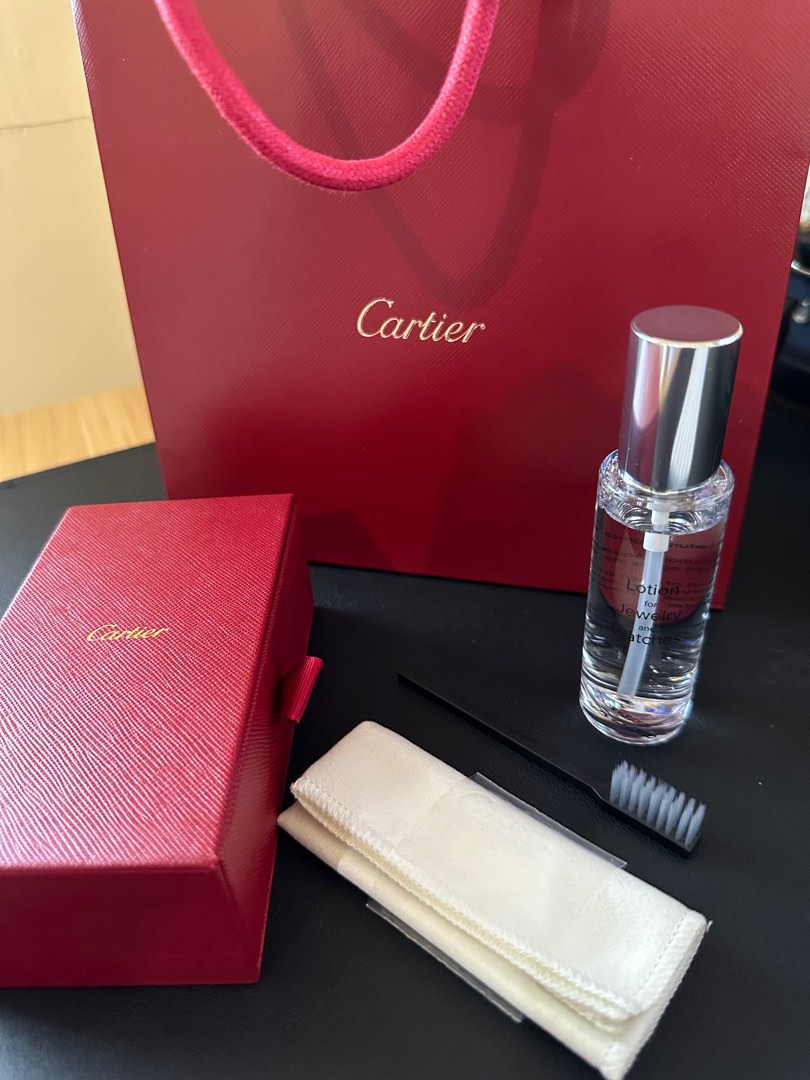 Cartier Cleaning Kit (with Cartier pbag) on Carousell