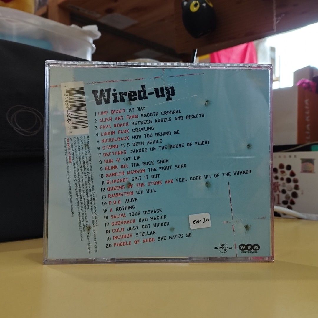 (CD) WIRED-UP, Hobbies & Toys, Music & Media, CDs & DVDs on Carousell