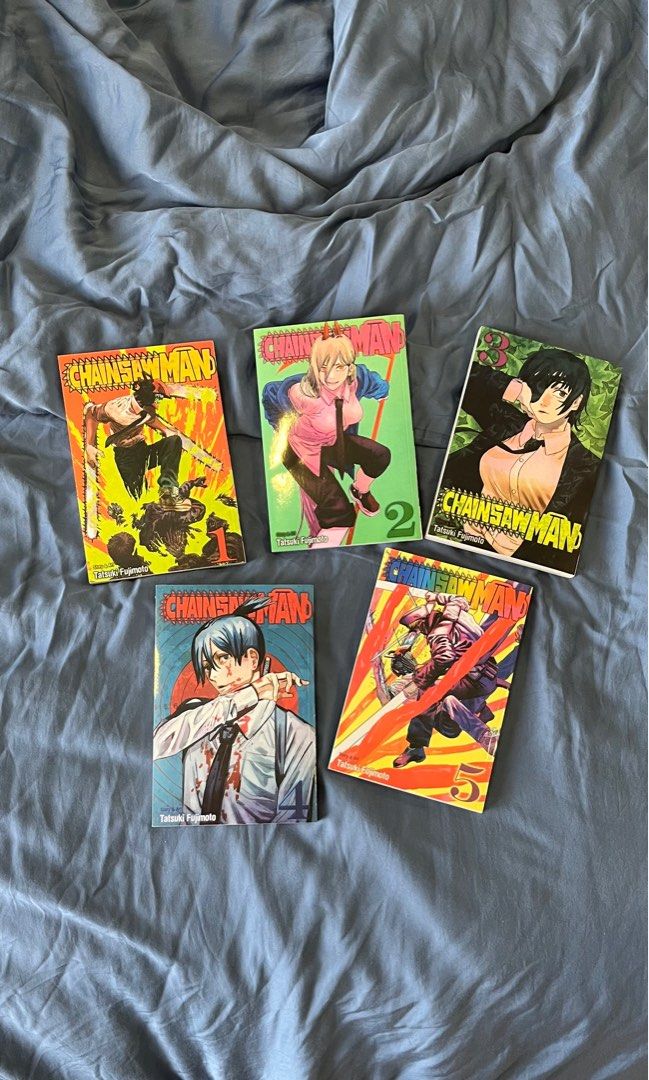 chainsaw man manga, Hobbies & Toys, Books & Magazines, Comics & Manga on Carousell