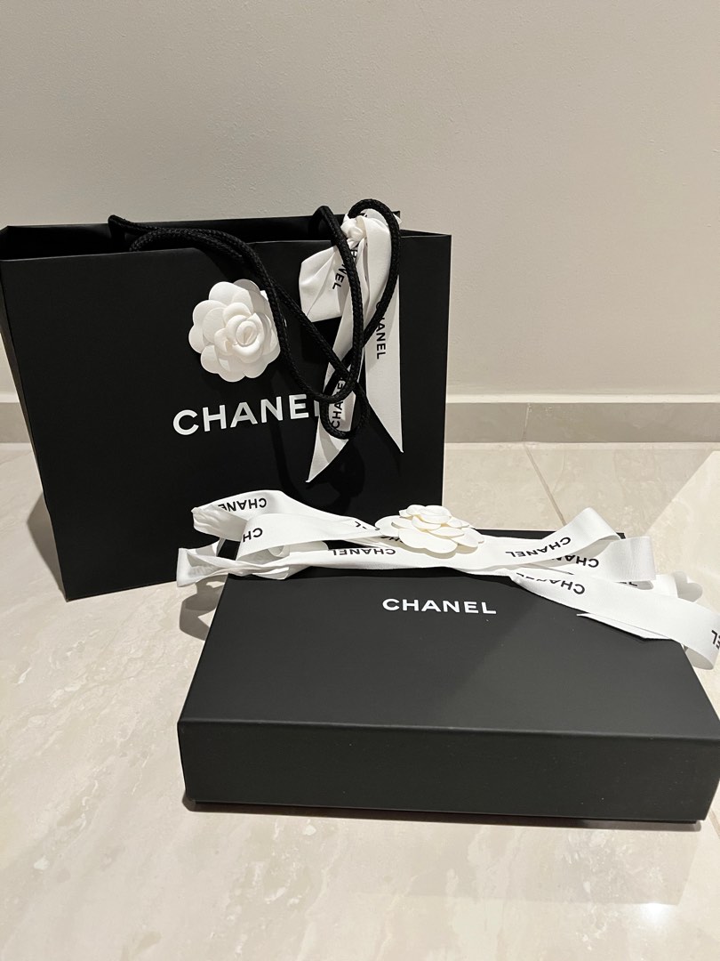 Chanel Box & Paper Bag, Luxury, Accessories on Carousell