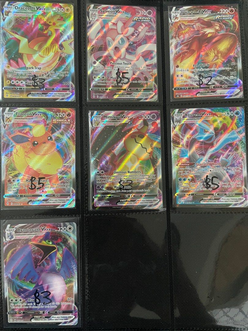 Cheap NFA VMAX Pokemon card, Hobbies & Toys, Toys & Games on Carousell
