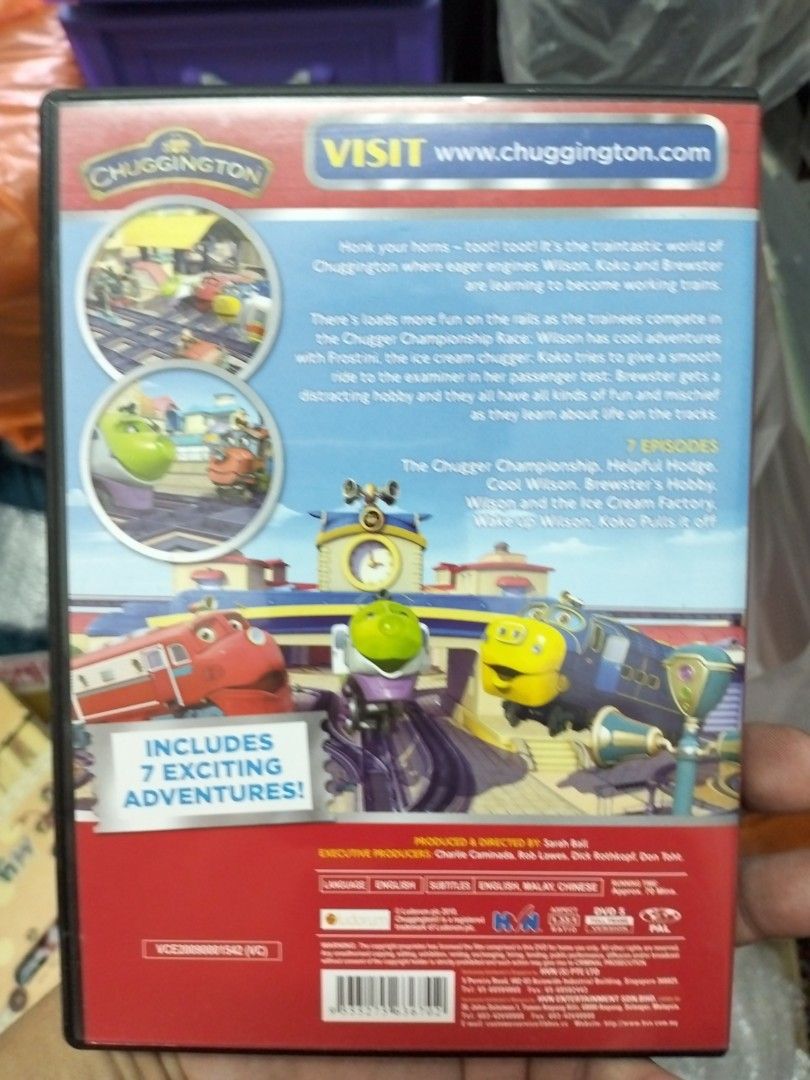 Chuggington That l's the Ticket DVD, Hobbies & Toys, Music & Media, CDs ...