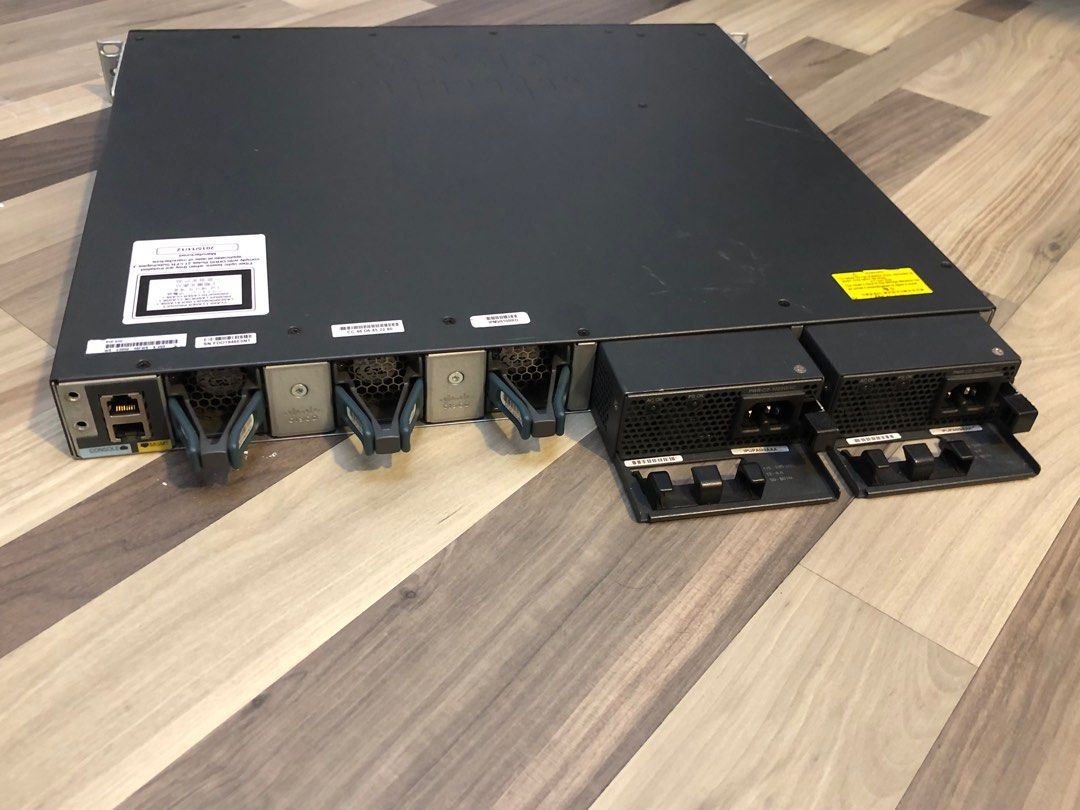 Cisco Catalyst 3650 48 POE Ports Network Switch, Computers & Tech, Parts & Accessories ...