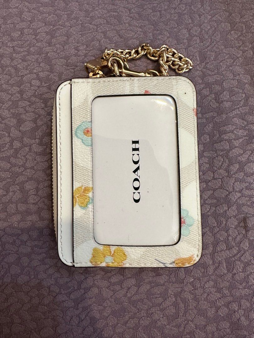 Coach Card Holder, 女裝, 手袋及銀包, 長銀包 - Carousell