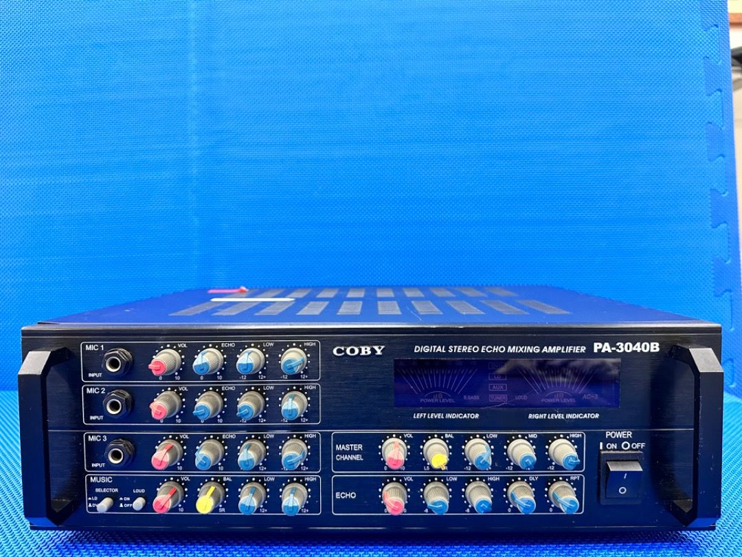 COBY TA-3040B DIGITAL STEREO ECHO MIXING AMPLIFIER, Audio, Soundbars, Speakers & Amplifiers on ...