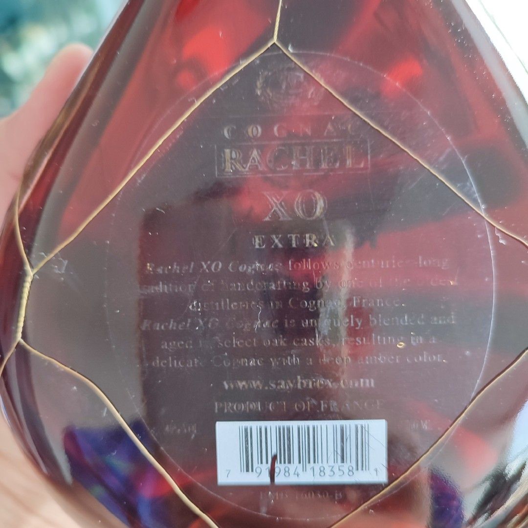 Cognac Rachel XO Extra, Food & Drinks, Alcoholic Beverages on Carousell