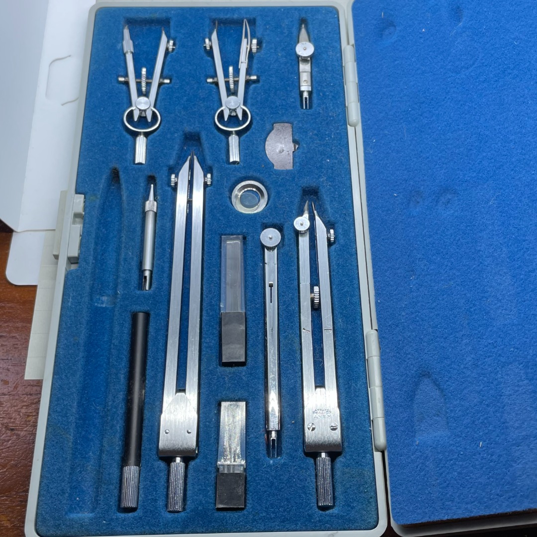 Compass Set #12 UCHIDA KENT Made in Japan, Hobbies & Toys, Stationery ...