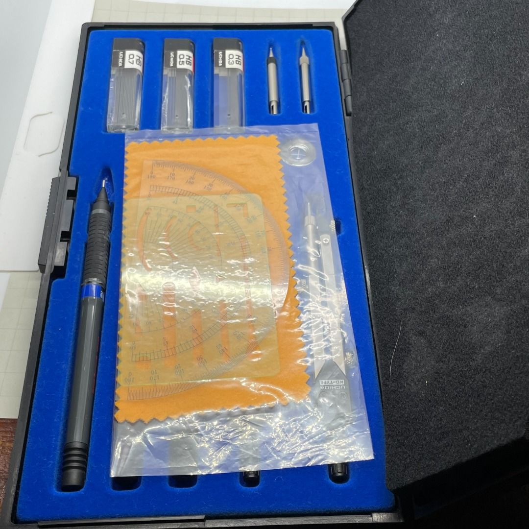 Compass Set #14 UCHIDA KENT Made in Japan, Hobbies & Toys, Stationery ...