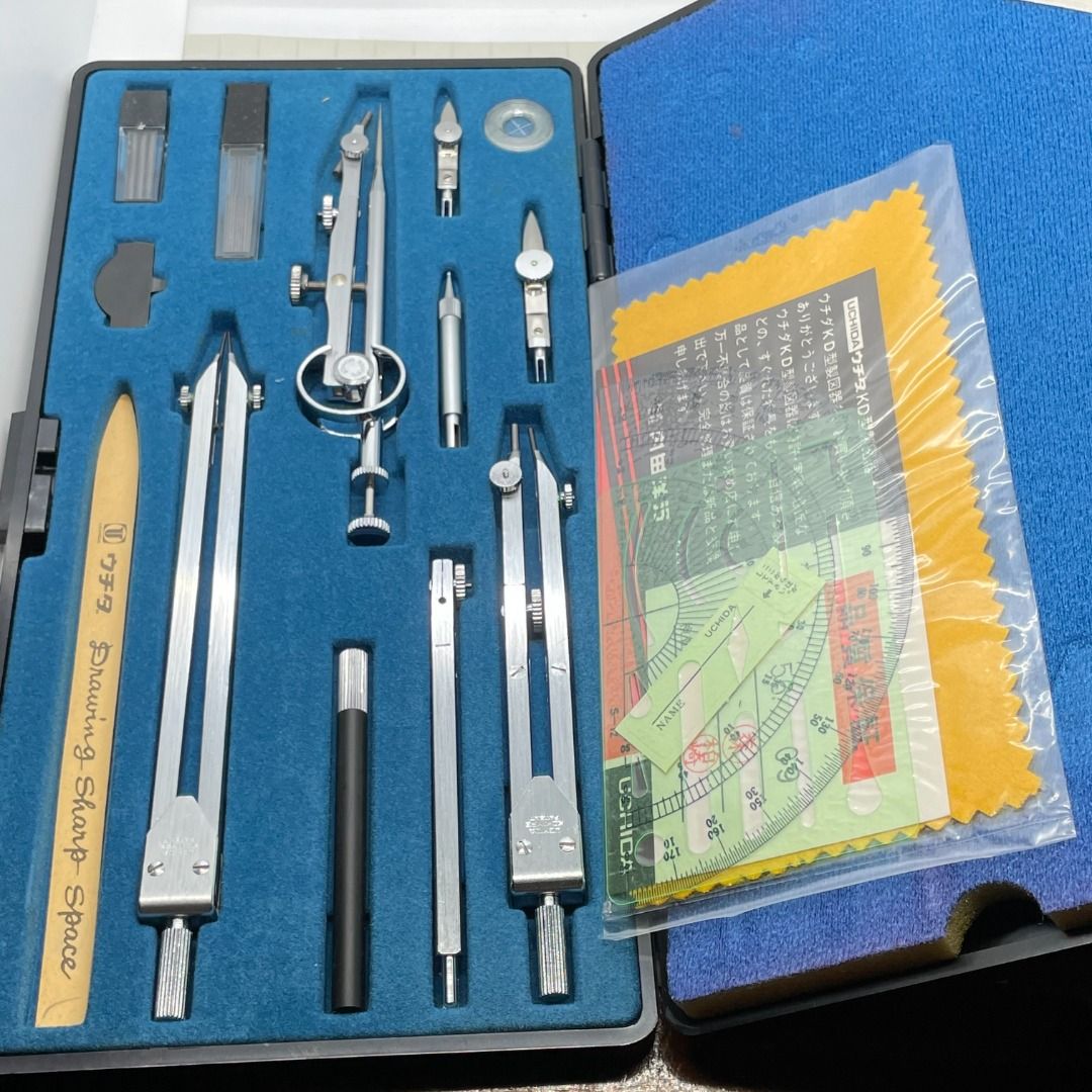 Compass Set #26 Uchida Kent Made in Japan, Hobbies & Toys, Stationery ...