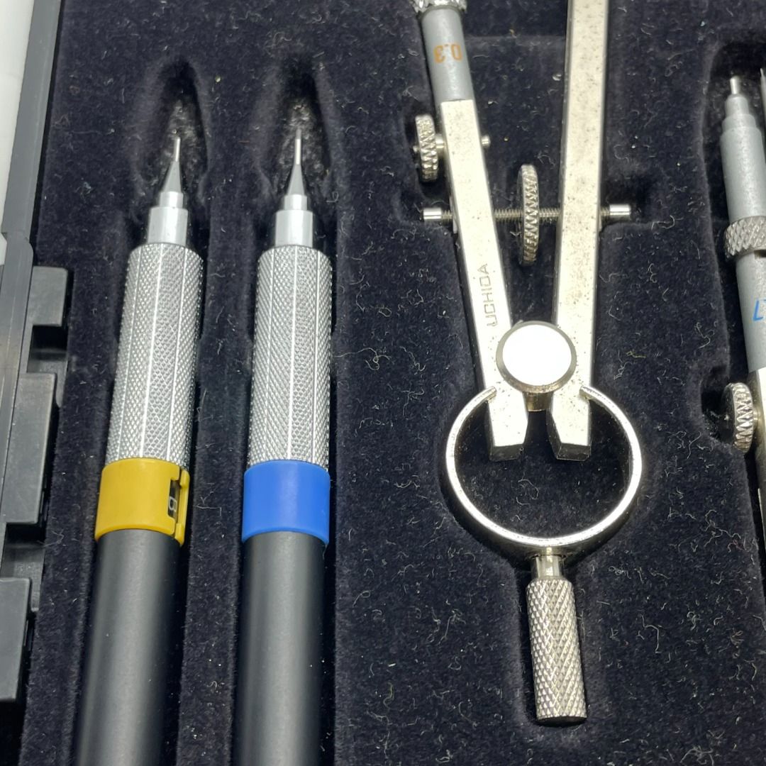 Compass Set # 22 Uchida Kent Made in Japan, Hobbies & Toys, Stationery ...