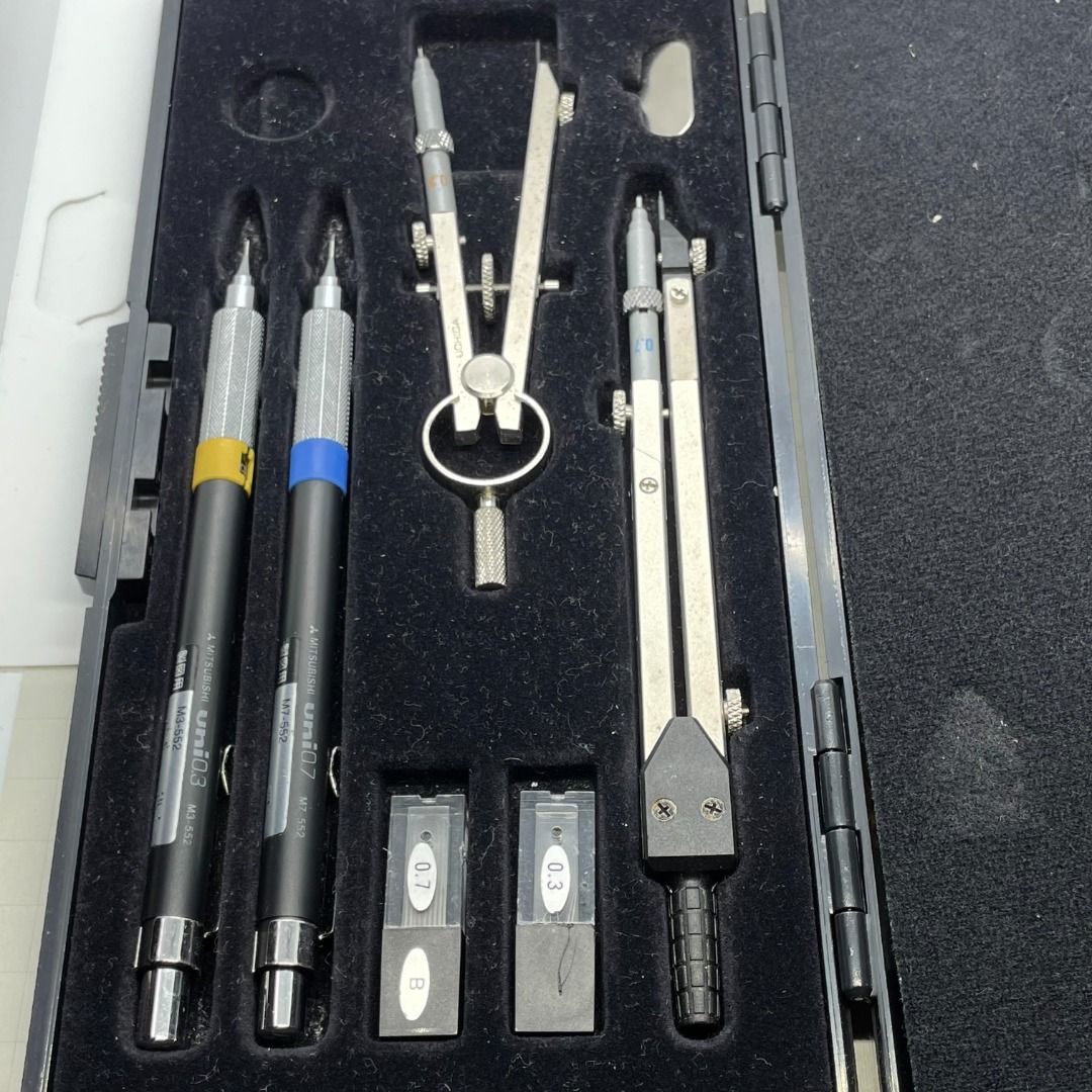 Compass Set # 22 Uchida Kent Made in Japan, Hobbies & Toys, Stationery ...