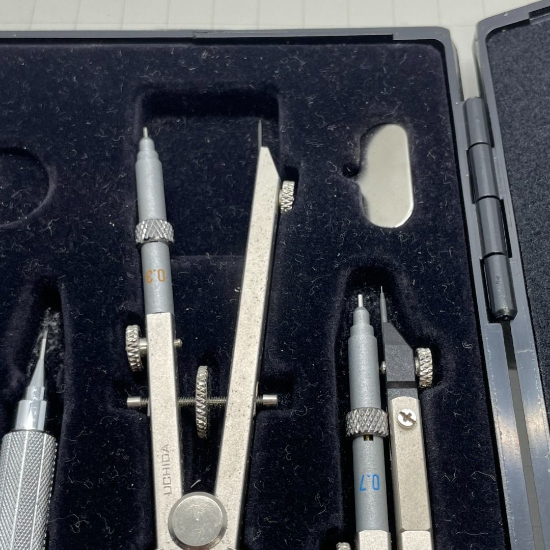 Compass Set # 22 Uchida Kent Made in Japan, Hobbies & Toys, Stationery ...