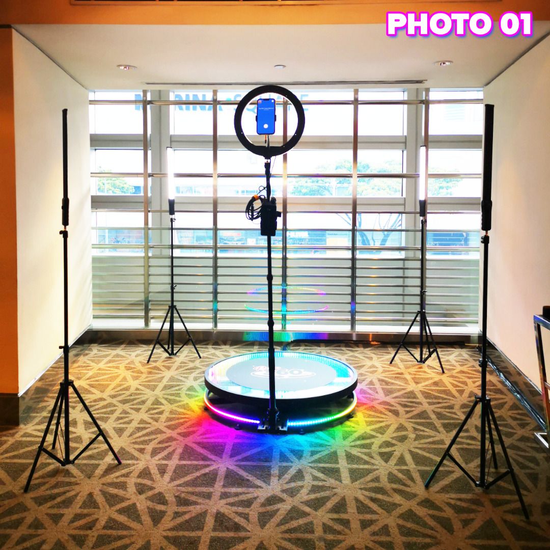 Complete 360 Photo Booth Machine for Sale (Parties, Wedding, Dinner & Dances, Special Events ...