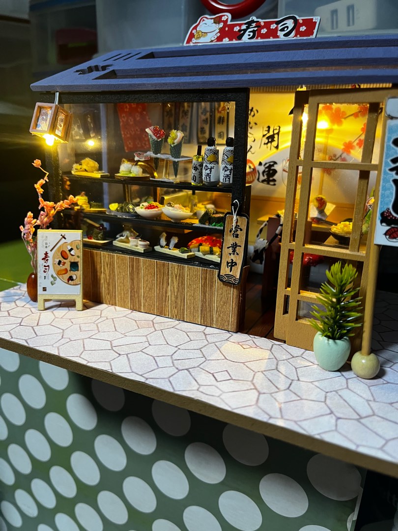 Completed diy sushi restaurant, Hobbies & Toys, Stationery & Craft ...