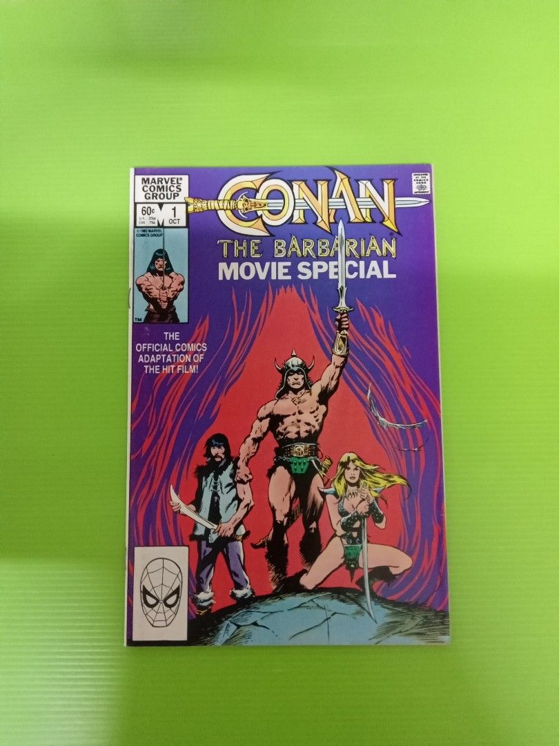 Conan The Barbarian: Movie Special #1 ( John Buscema - Cover Art ...