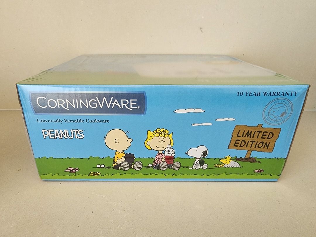 CorningWare Limited Edition Peanuts / Snoopy Covered Casserole (5L ...