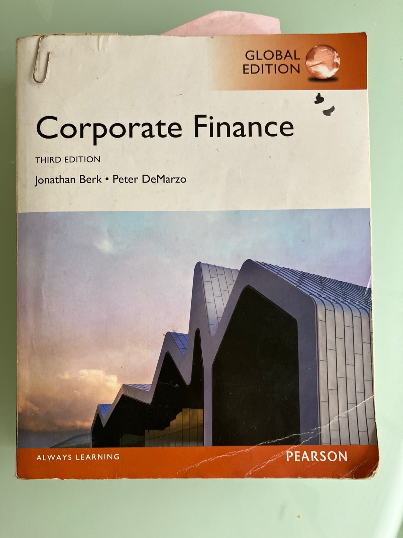 Corporate Finance textbook, Michael Lewis, Hobbies & Toys, Books ...