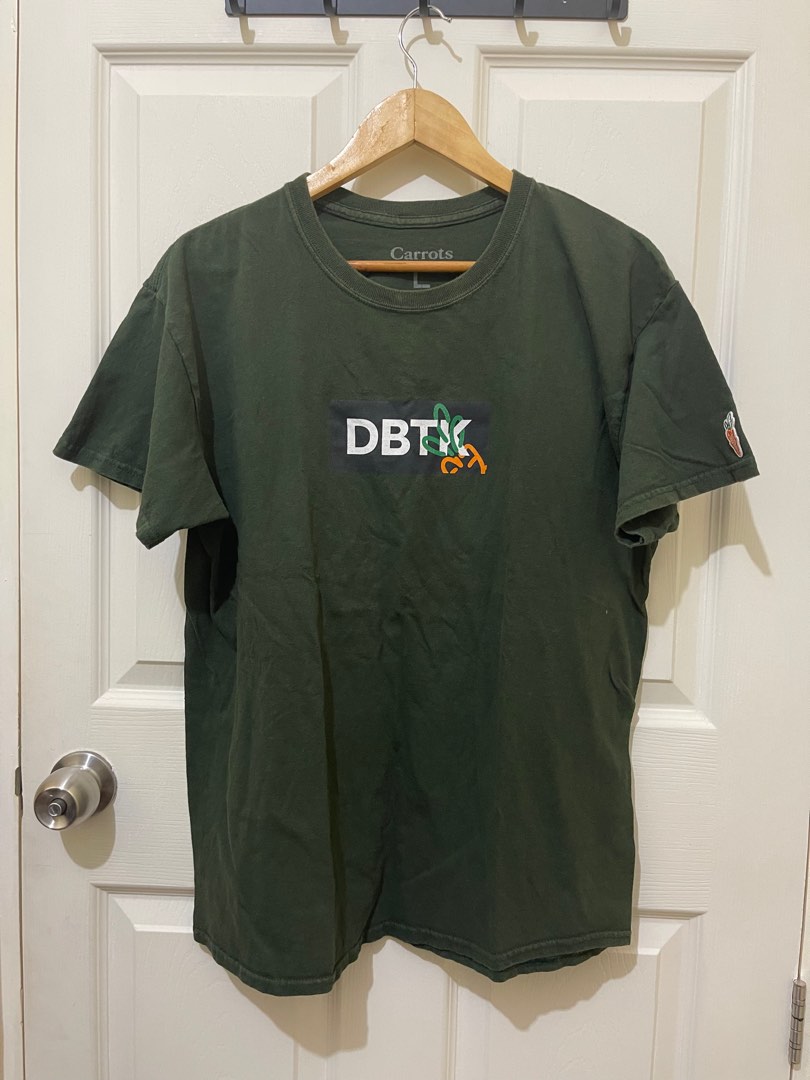 DBTK Carrot Collab Green Shirt, Men's Fashion, Tops & Sets, Tshirts ...