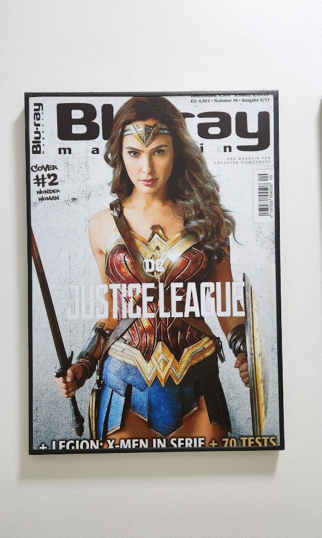 DC JUSTICE LEAGUE FRAME POSTER, Furniture & Home Living, Home Decor ...