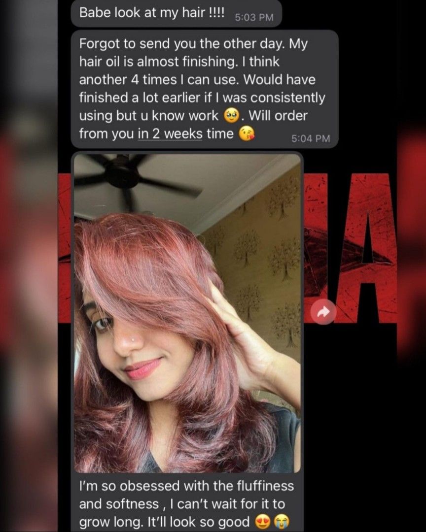 Debha Ayurveda hair oil, Beauty & Personal Care, Hair on Carousell