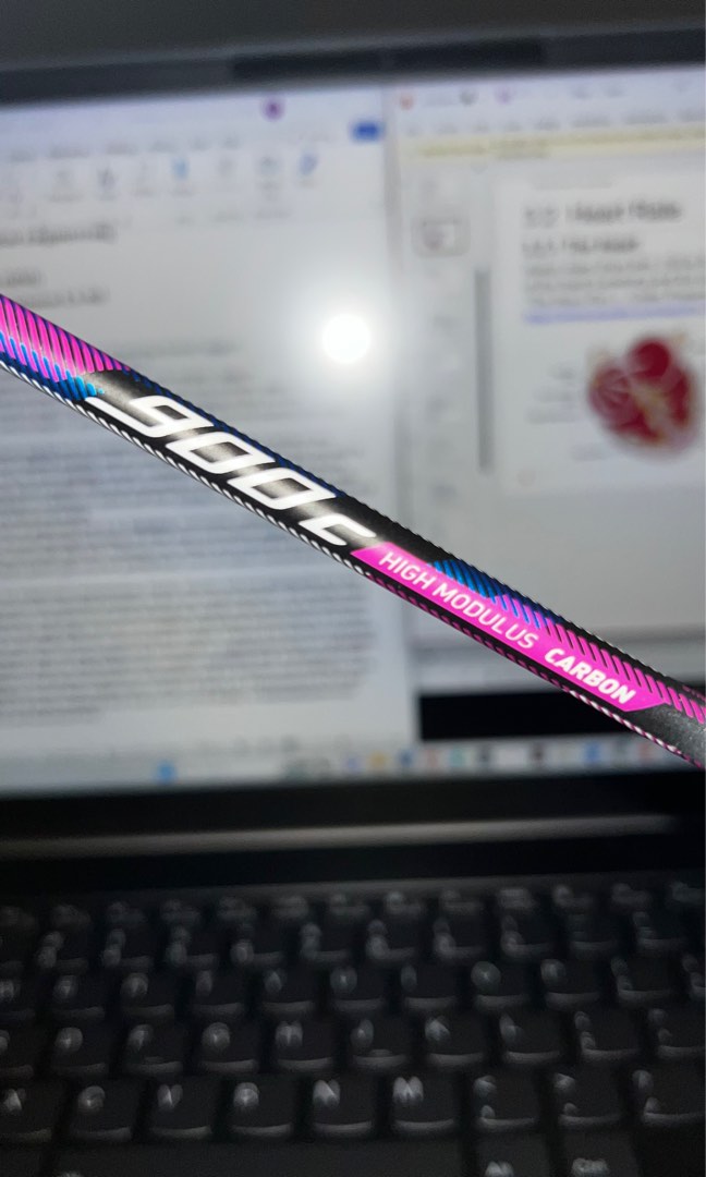 Decathlon perfly 900c adult badminton racket. Yonex victor Li-Ning ...